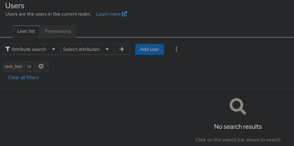 User Attribute search doesn't work · Issue #24324 · keycloak/keycloak · GitHub