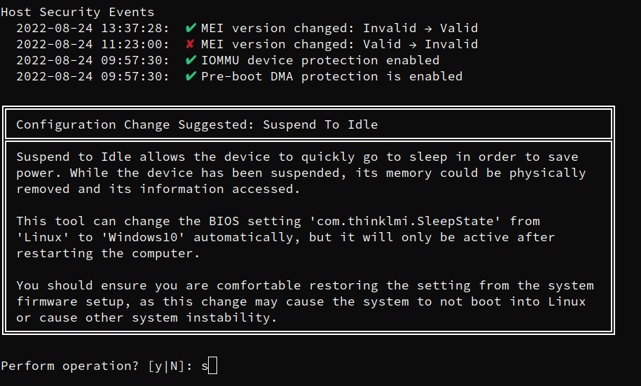 Bad and lacking documentation for the majority of "fwupdmgr security" · Issue #4959 · fwupd ...