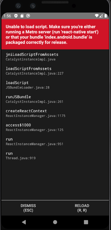 Can't start sample application · Issue #4 · QuickBlox/quickblox-react-native-samples · GitHub