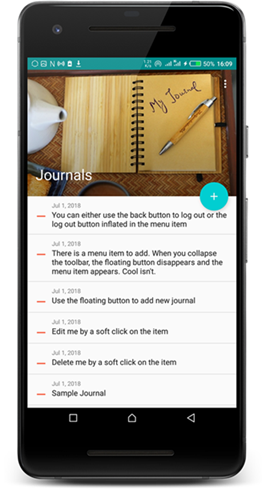 GitHub - themavencoder/JournalApplication: An extensible record keeper ...