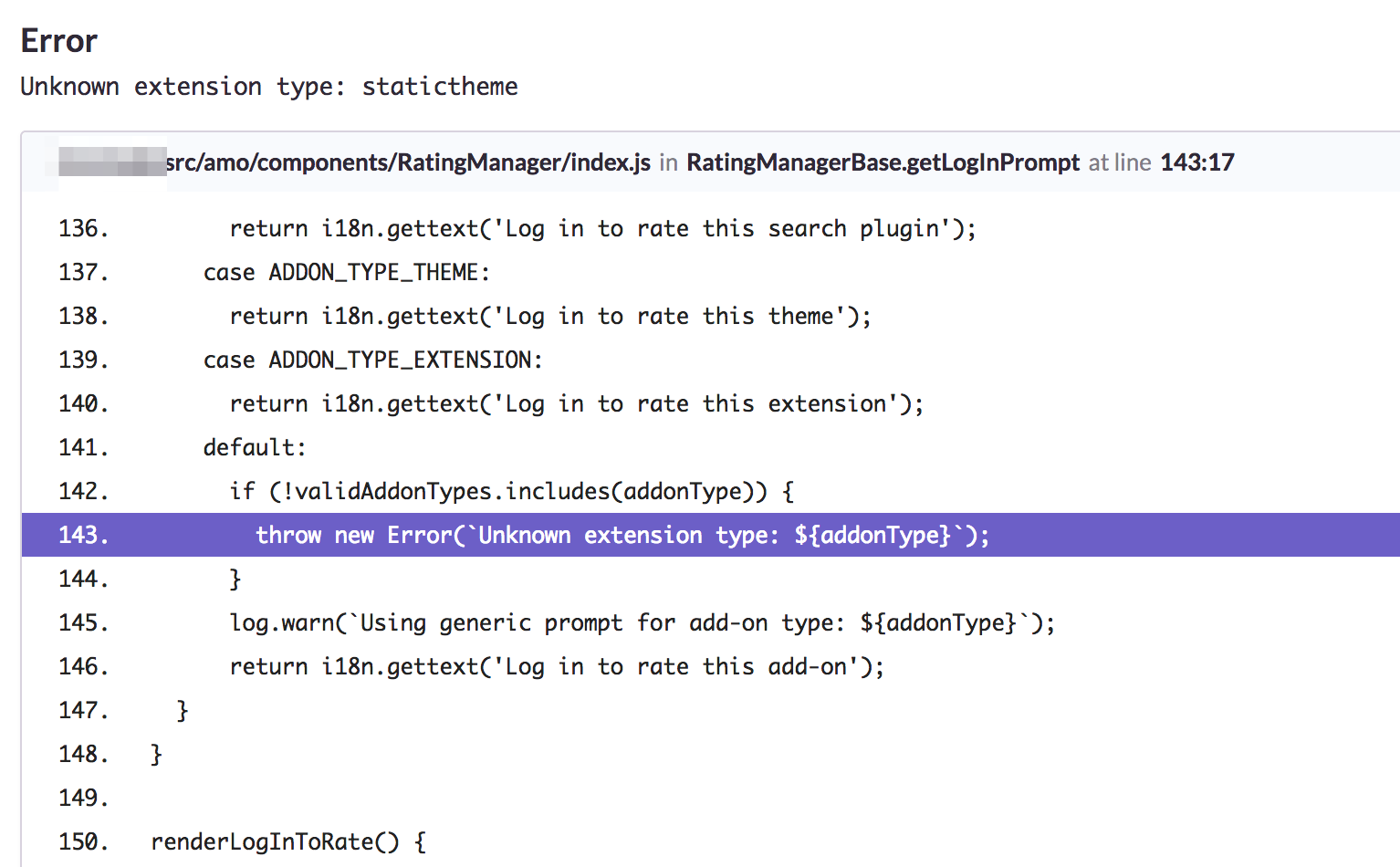 Static theme details page return a 500 error page if logged out · Issue #3601 · mozilla/addons ...