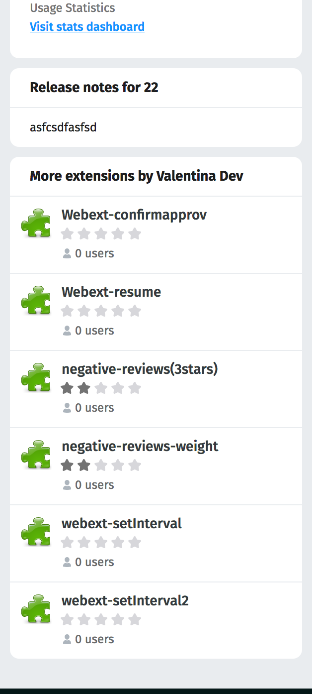 "More extensions by author_name" section has layout issues · Issue #10901 · mozilla/addons · GitHub