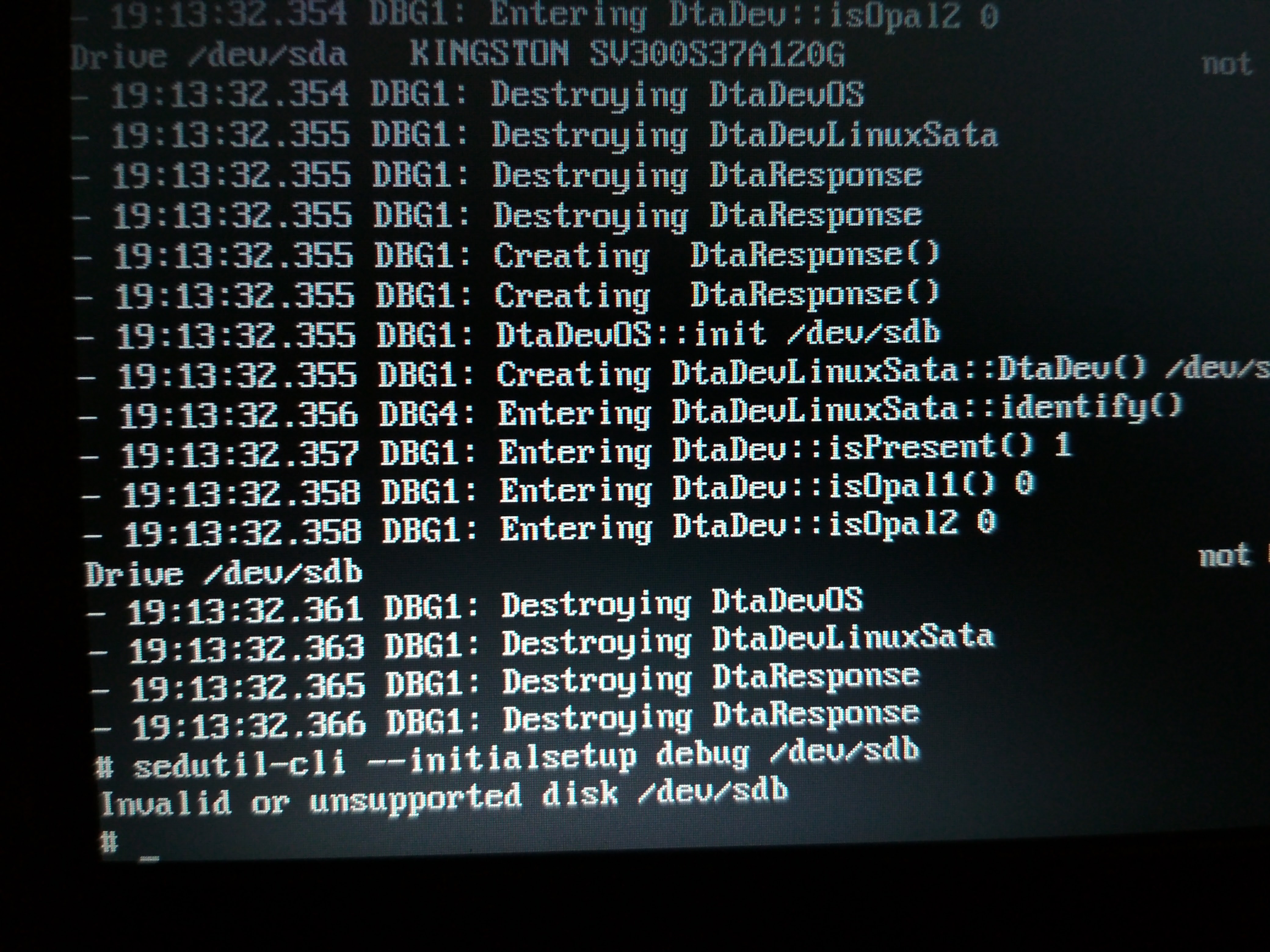 Sandisk X300 Drive Is Unrecognizable · Issue 189 · Drive Trust Alliance Sedutil · Github