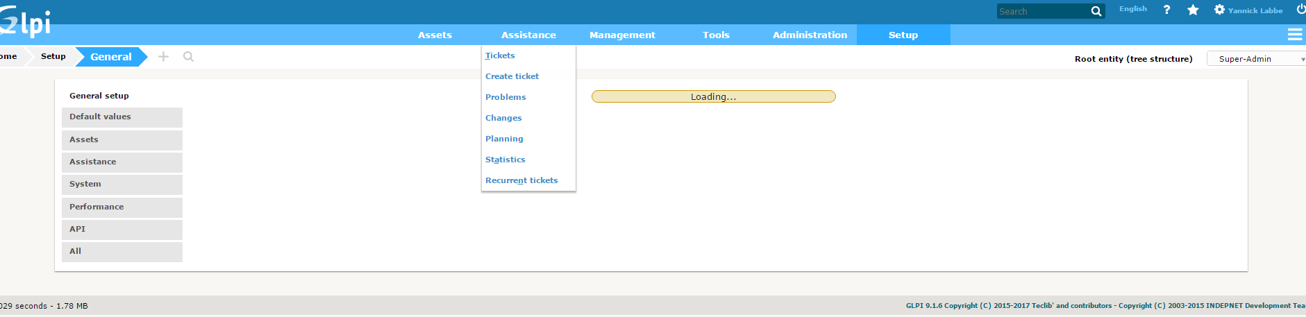 planning stays loading · Issue #2510 · glpi-project/glpi · GitHub
