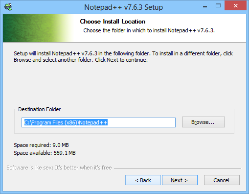 Installer Header Image Would Look Better On The Right Side · Issue 13569 · Notepad Plus Plus