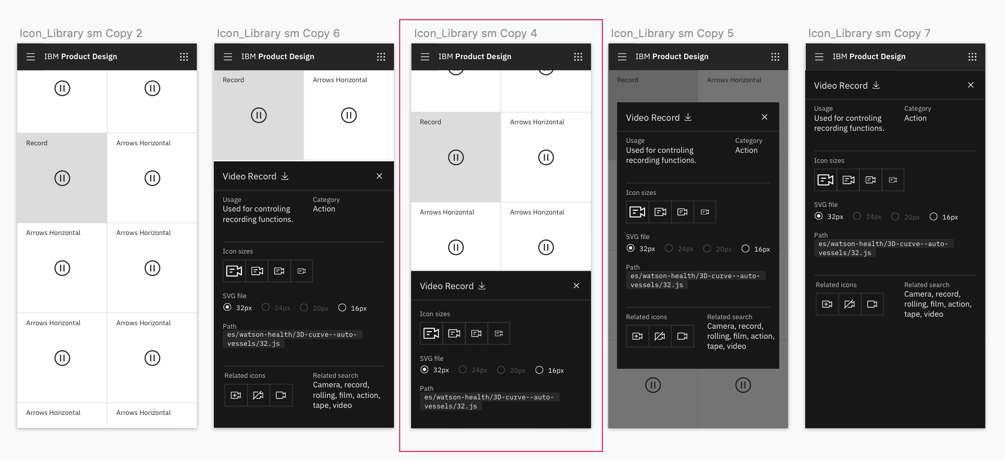Enhancement[Icon libarary component]: Icon cards & icon search/filter ...