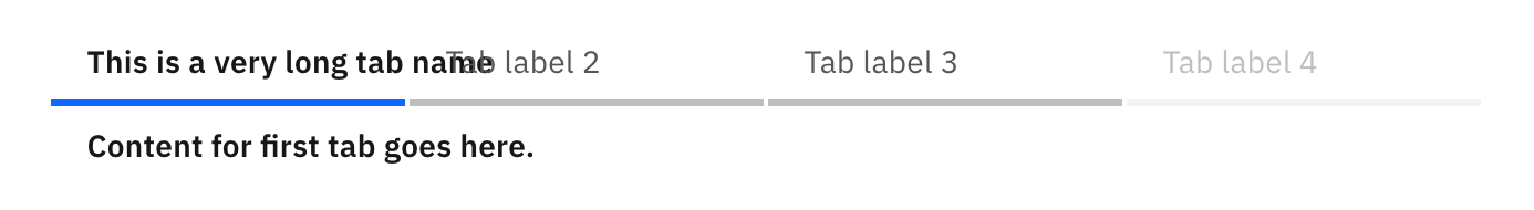 Tabs Need Solution For Content Overflow · Issue 2178 · Carbon Design
