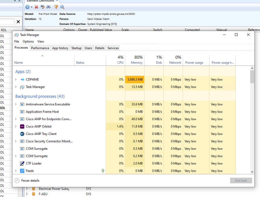 Excessive loading time and memory usage for Element Definitions View on large models · Issue ...