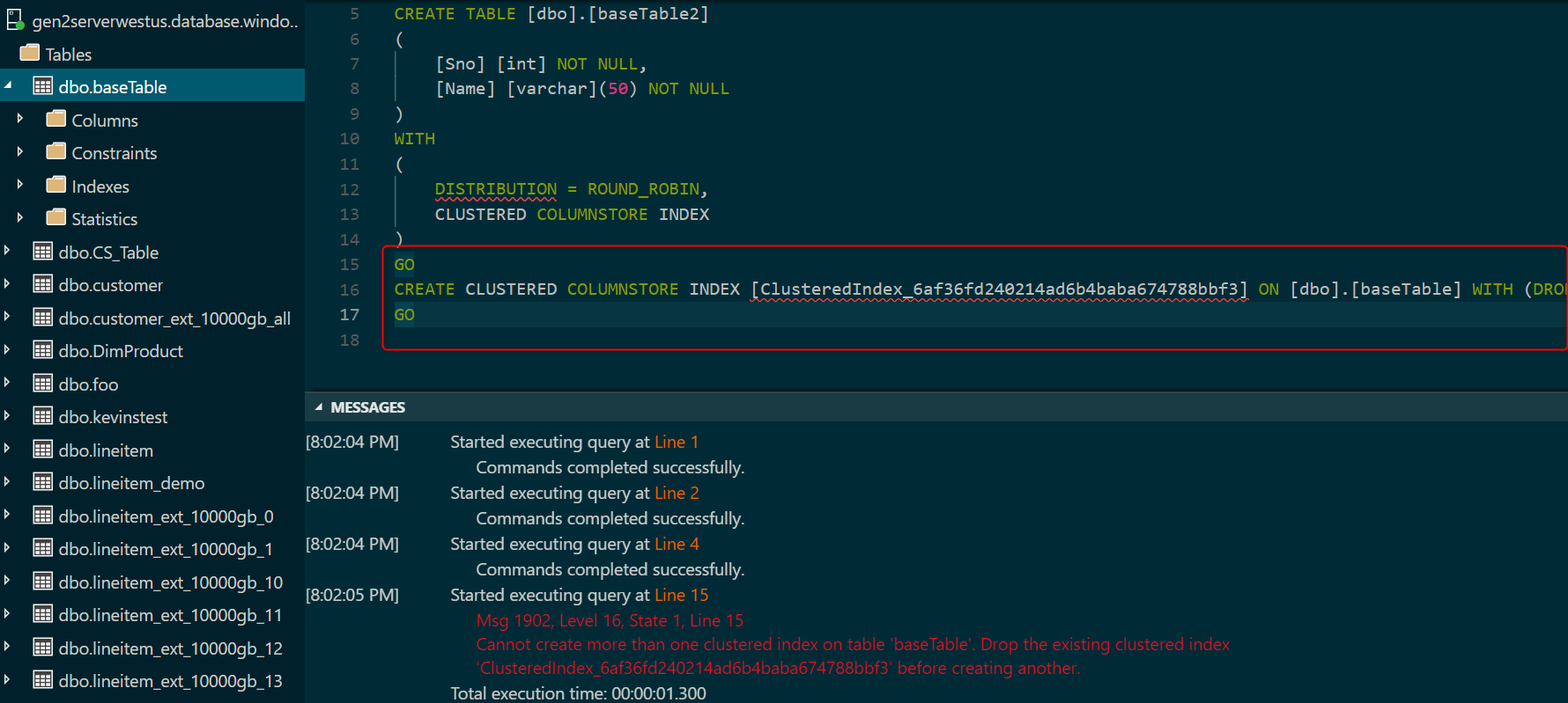 Script as Create generates invalid syntax for a CCI table · Issue #2604 ...