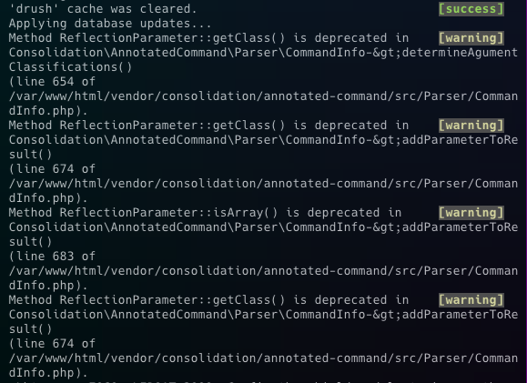Method Reflectionparameter Getclass Is Deprecated In Consolidation Annotatedcommand · Issue