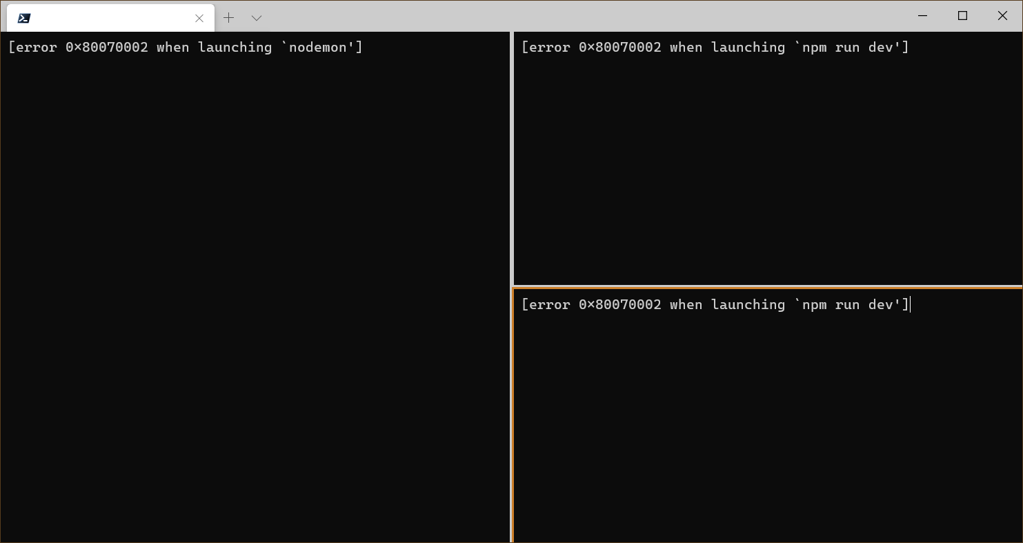 Trying To Launch Multiple Panes Crashes Wt · Issue 6796 · Microsoft