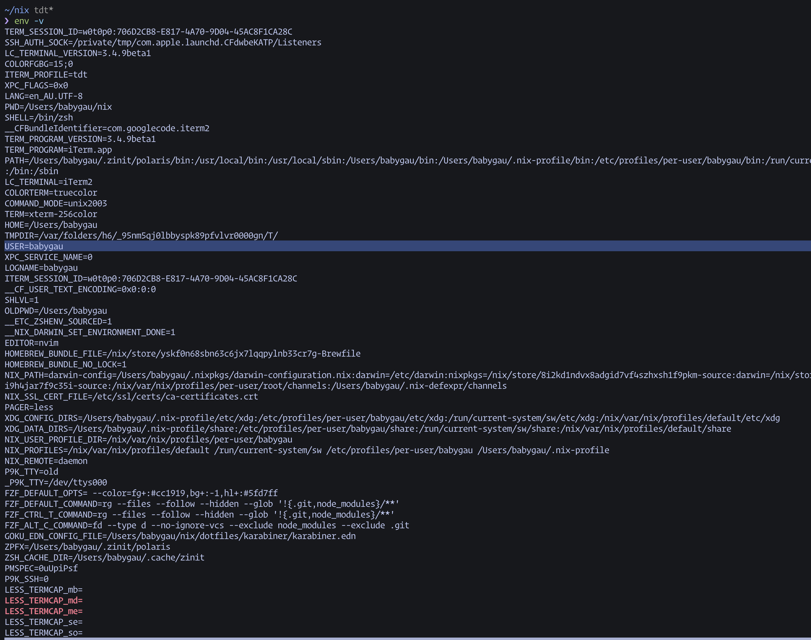 bug: `env USER is not set!...` · Issue #996 · koekeishiya/yabai · GitHub