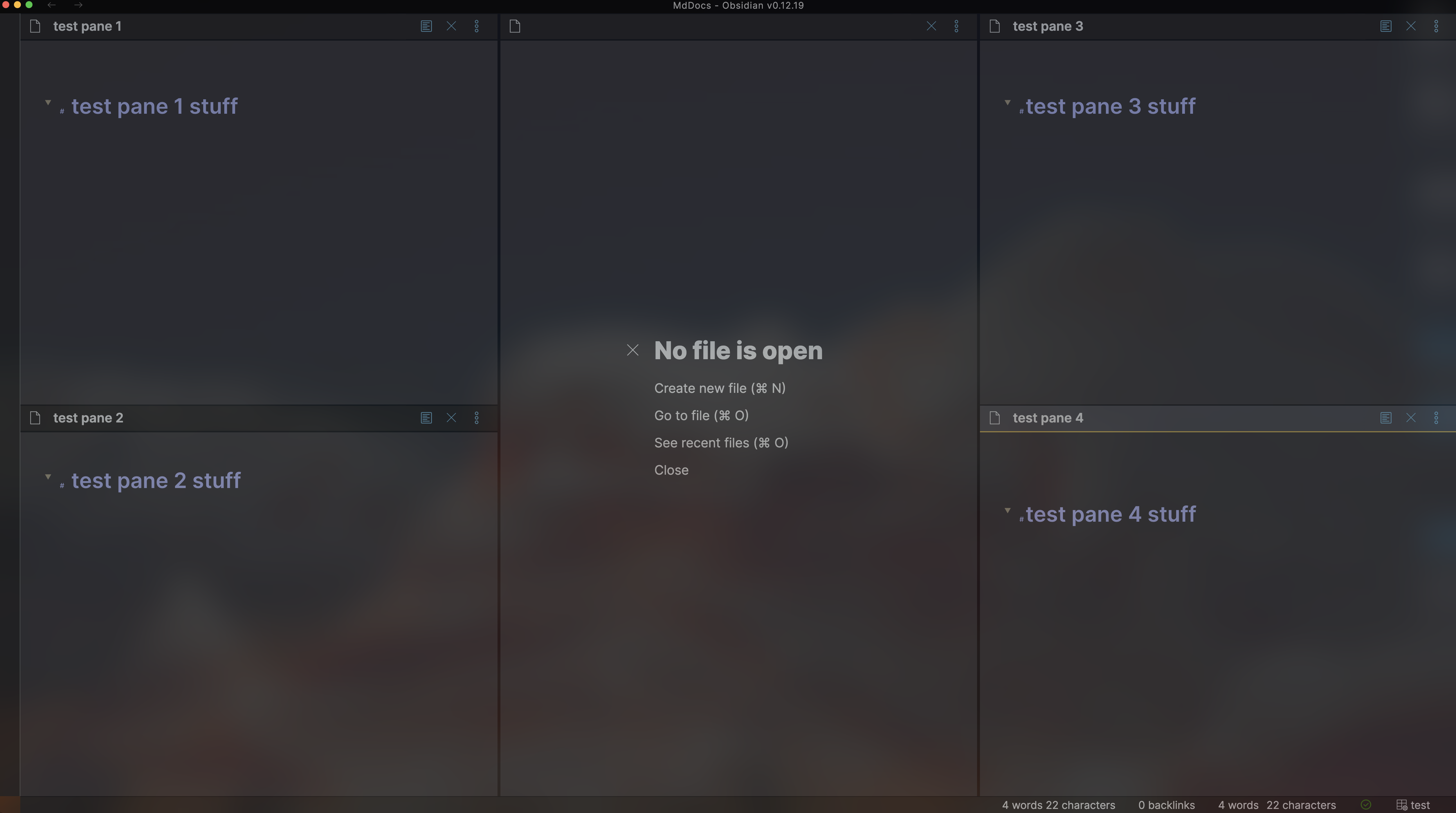 workspace with empty pane no longer displaying empty pane · Issue #54 · jsmorabito/obsidian ...