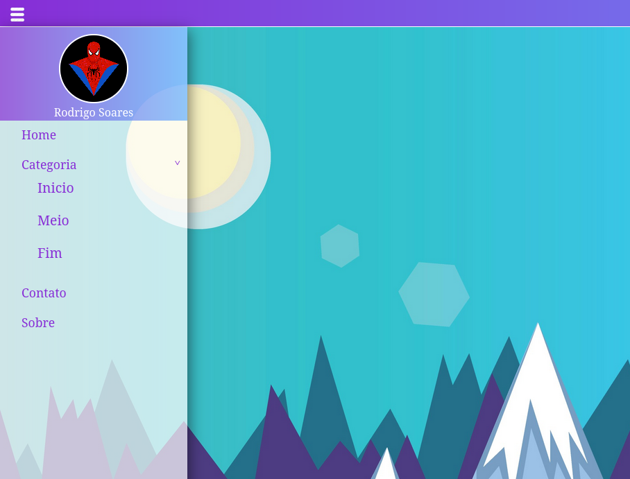 GitHub - soaresrodrigo/Menu-Lateral: Menu lateral responsivo, feito com ...