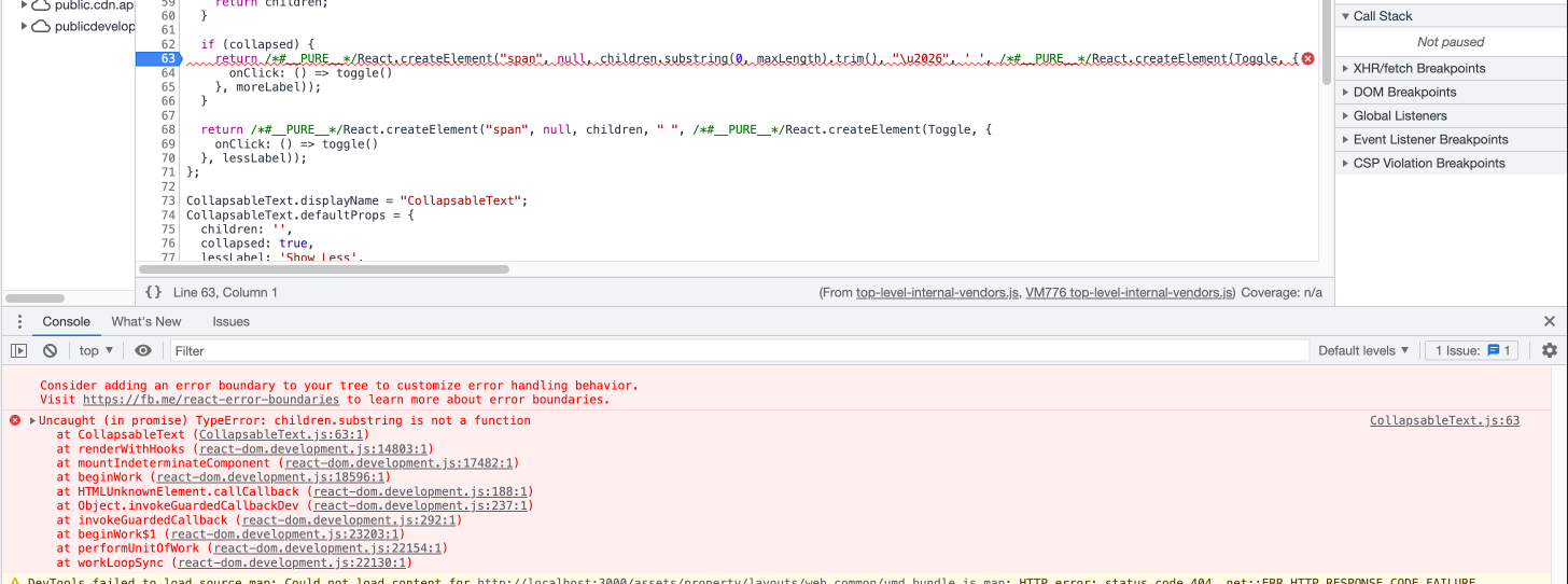 CollapsableText doesn't support anchor elements · Issue #1157 · appfolio/react-gears · GitHub
