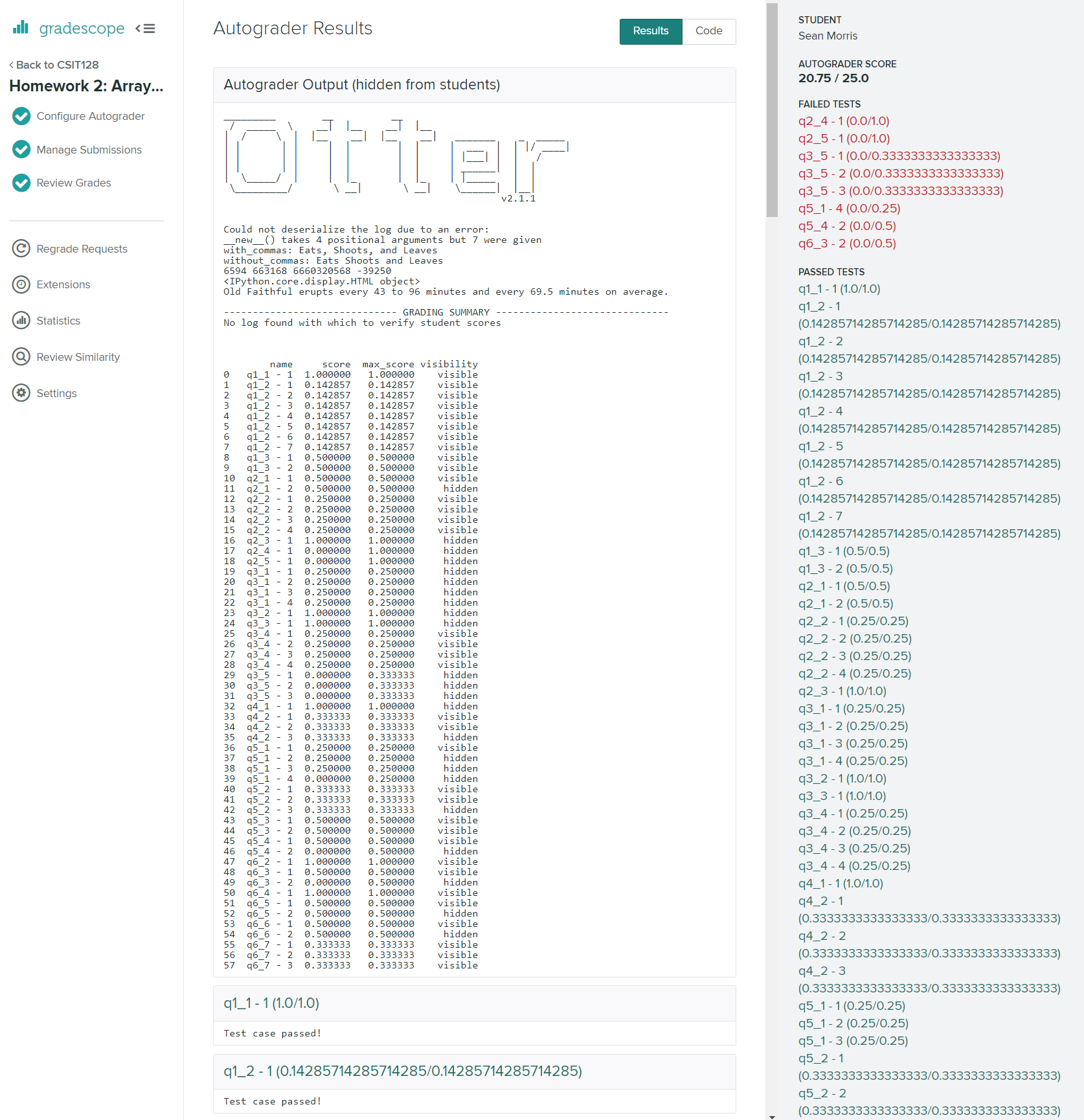 GradeScope, Hidden Tests and Otter Grader · Issue #383 · ucbds-infra ... GradeScope, Hidden Tests and Otter Grader · Issue #383 · ucbds-infra ...
