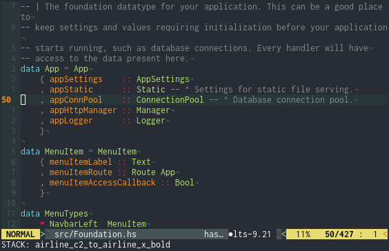 Status line is messed up in some files · Issue #8022 · neovim/neovim ...