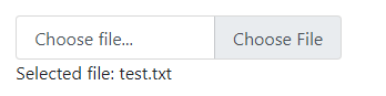 b-form-file .custom-file-control text not overwritten with filename · Issue #1049 · bootstrap ...