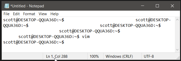Copy and paste newline behavior changes after certain programs are ...