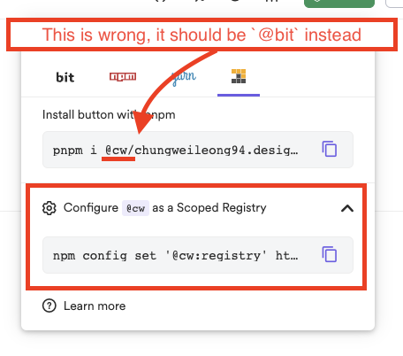 Unable to install private NPM package · Issue #6764 · teambit/bit · GitHub