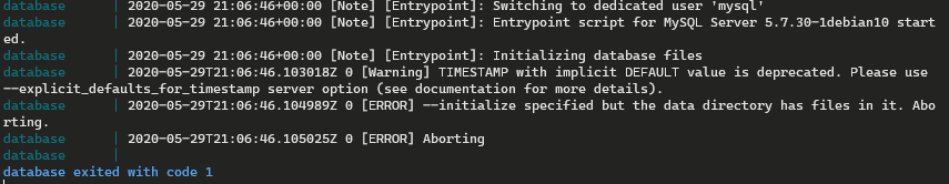 Bug Cant Connect To Database · Issue 123 · Sprintcubedocker Compose Lamp · Github 