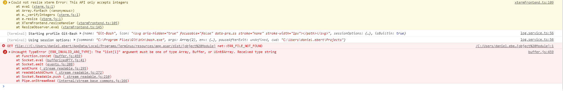 Power Shell and CMD unable to load · Issue #2021 · Eugeny/tabby · GitHub
