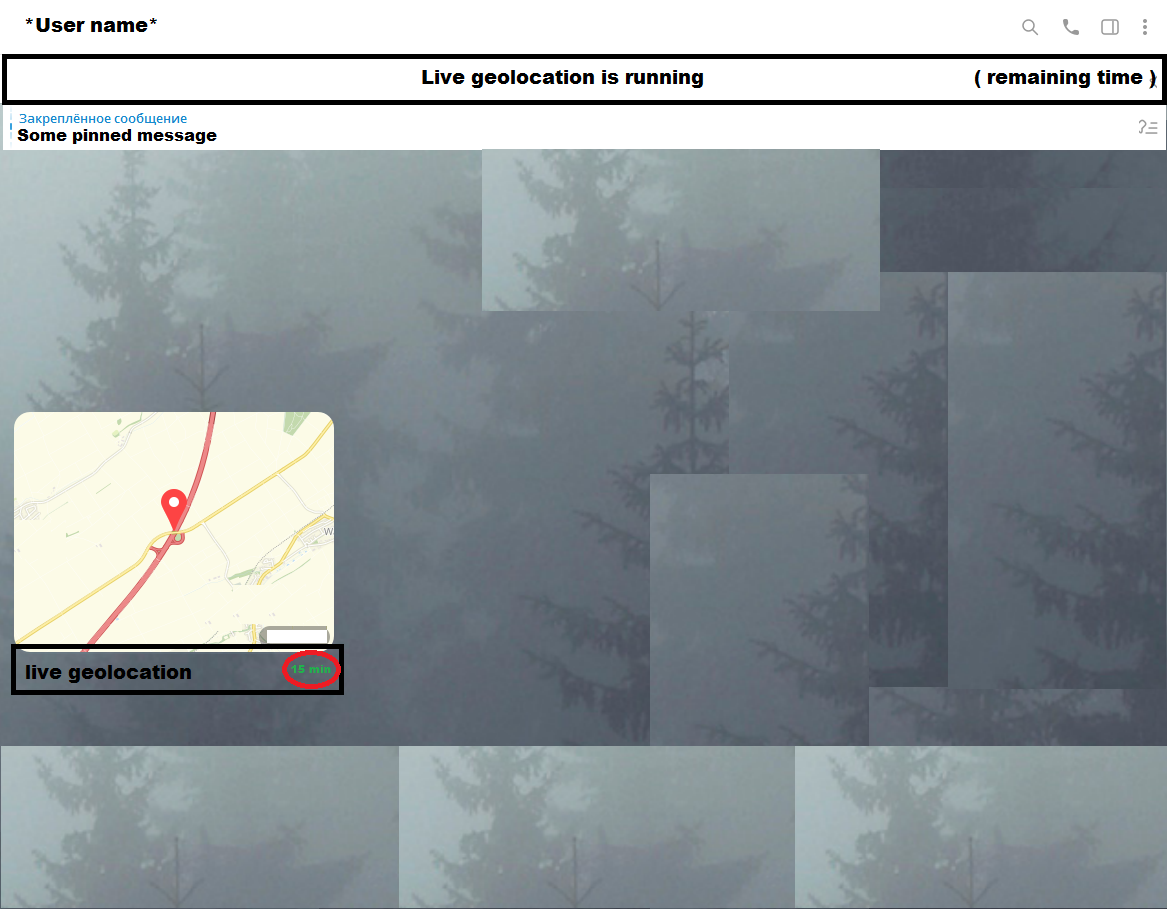 Missing pinned message of streaming(Live) geolocation · Issue #25507 · telegramdesktop/tdesktop ...