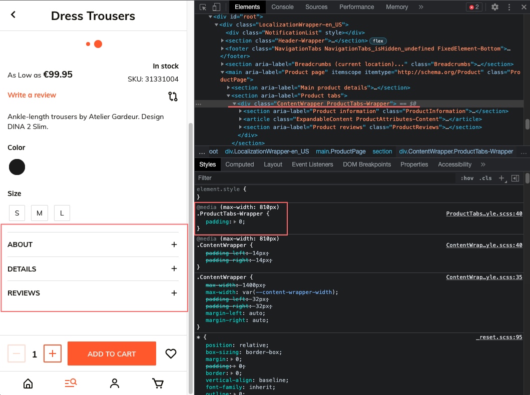 Extension installation causes default theme styles to break · Issue ...
