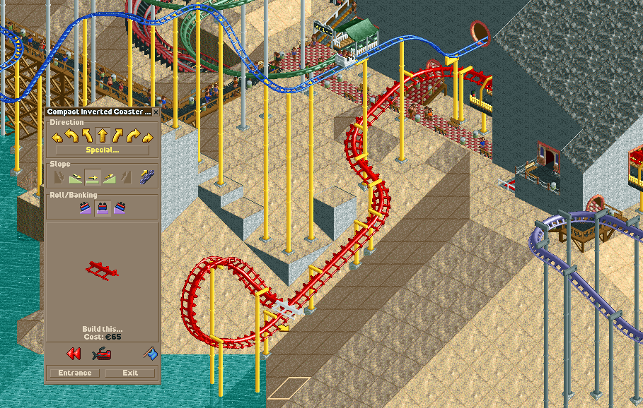 Underground view does not stay on when constructing roller coaster on ground · Issue #17114 ...