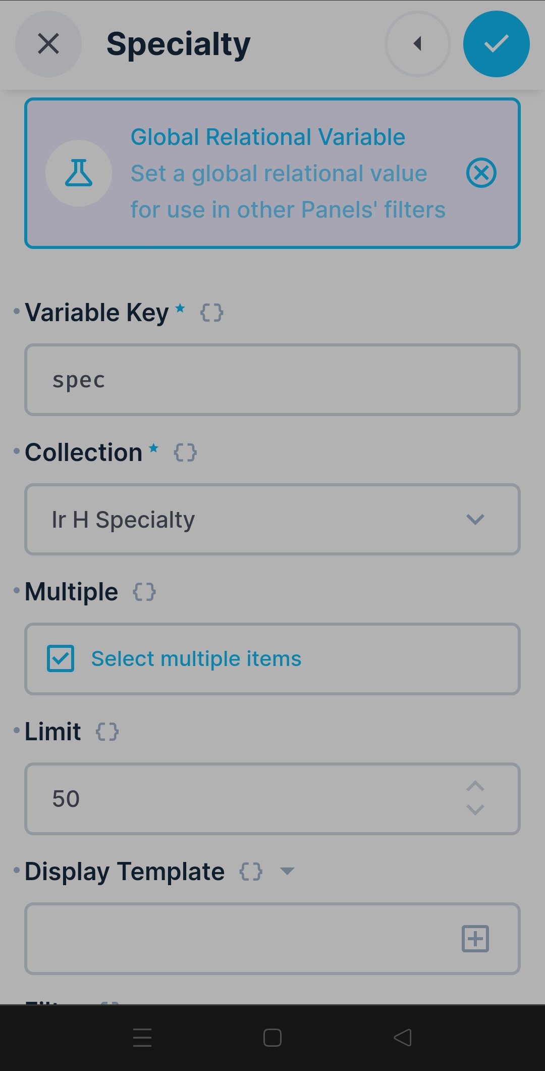 Global Relational Variable multiple select shows no items · Issue #19227 · directus/directus ...