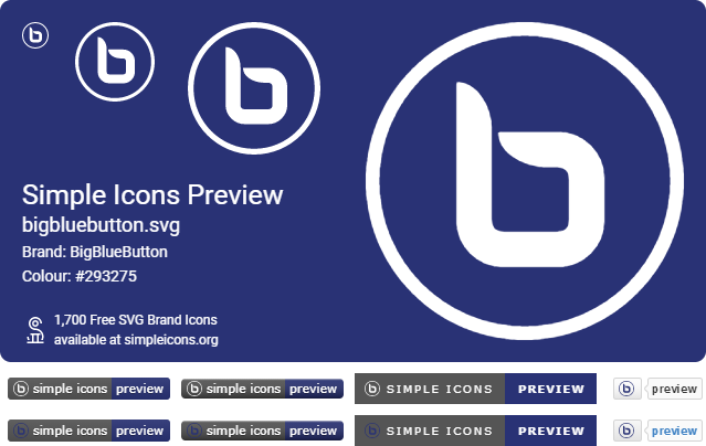 Request: BigBlueButton Icon · Issue #3990 · simple-icons/simple-icons ...