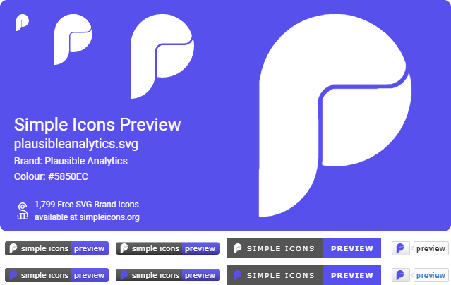 Add Plausible Analytics · Issue #4878 · simple-icons/simple-icons · GitHub