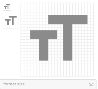 Font size increase/decrease · Issue #2700 · Templarian/MaterialDesign · GitHub