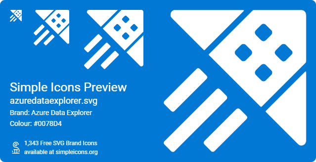 Microsoft Azure Data Explorer icon · Issue #3130 · simple-icons/simple ...