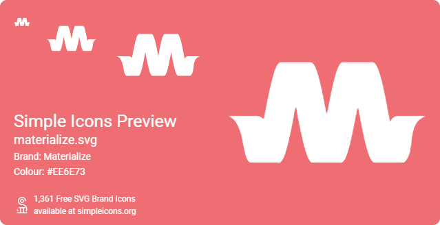 Request: Materialize · Issue #3203 · simple-icons/simple-icons · GitHub