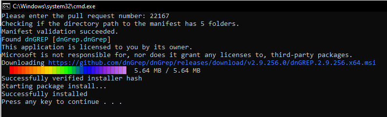 Metadata: dnGrep.dnGrep version 2.9.256.0 by OfficialEsco · Pull Request #22167 · microsoft ...