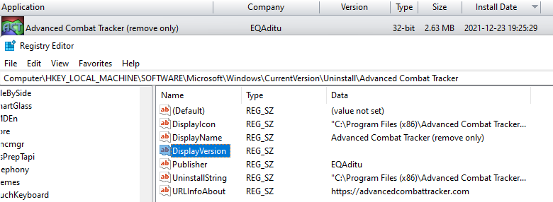 Add Publisher & Version info to installer · Issue #33 · EQAditu/AdvancedCombatTracker · GitHub