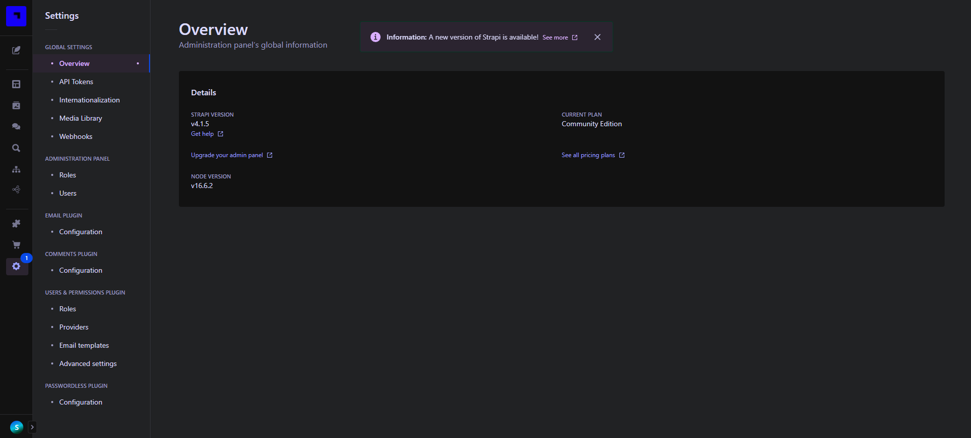 Unable to customize strapi dashbord · Issue #13049 · strapi/strapi · GitHub