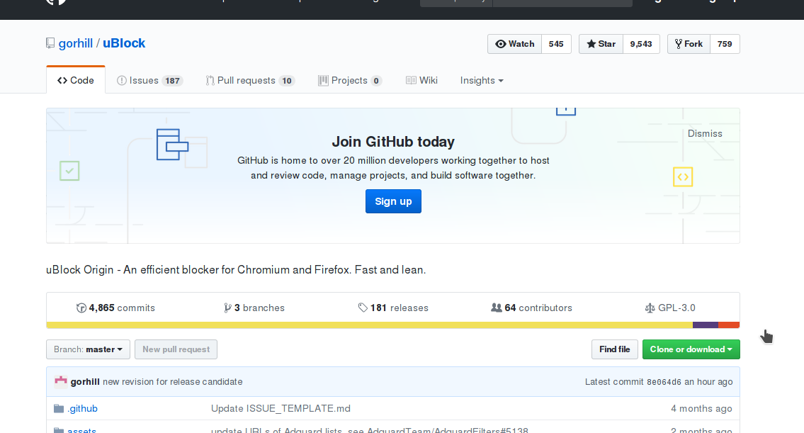 Element picker does not work from right-click context menu · Issue #2882 · gorhill/uBlock · GitHub