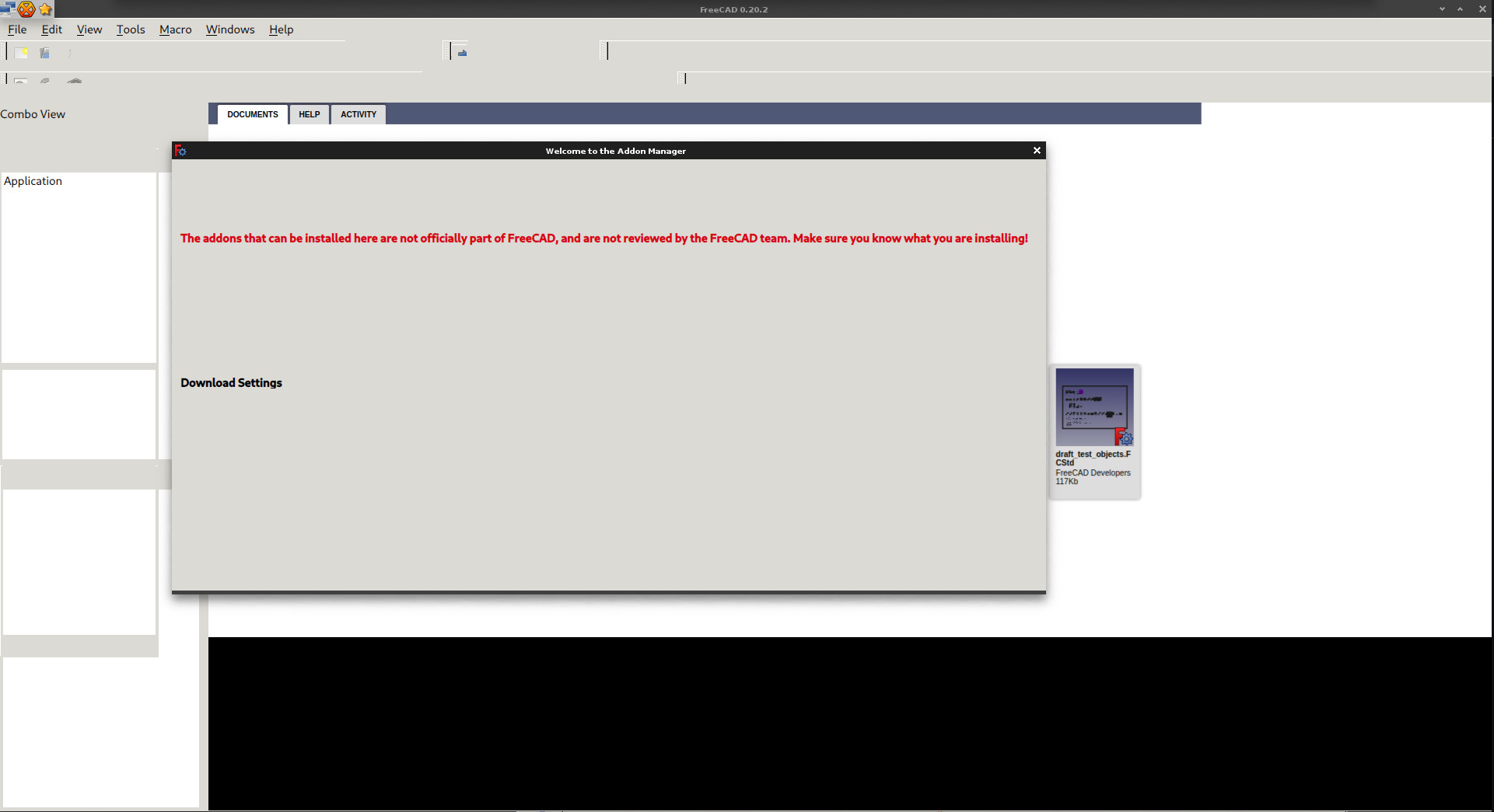 Problem Rendering Of Qt Menus Totally Broken Turning Freecad Unusable 1542
