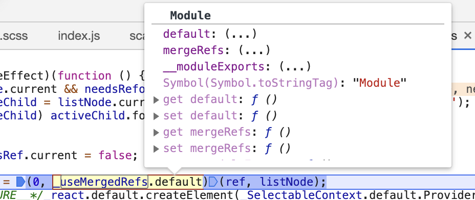 [BUG] Uncaught TypeError: `useMergedRefs.default` is not a function · Issue #3091 · FredKSchott ...