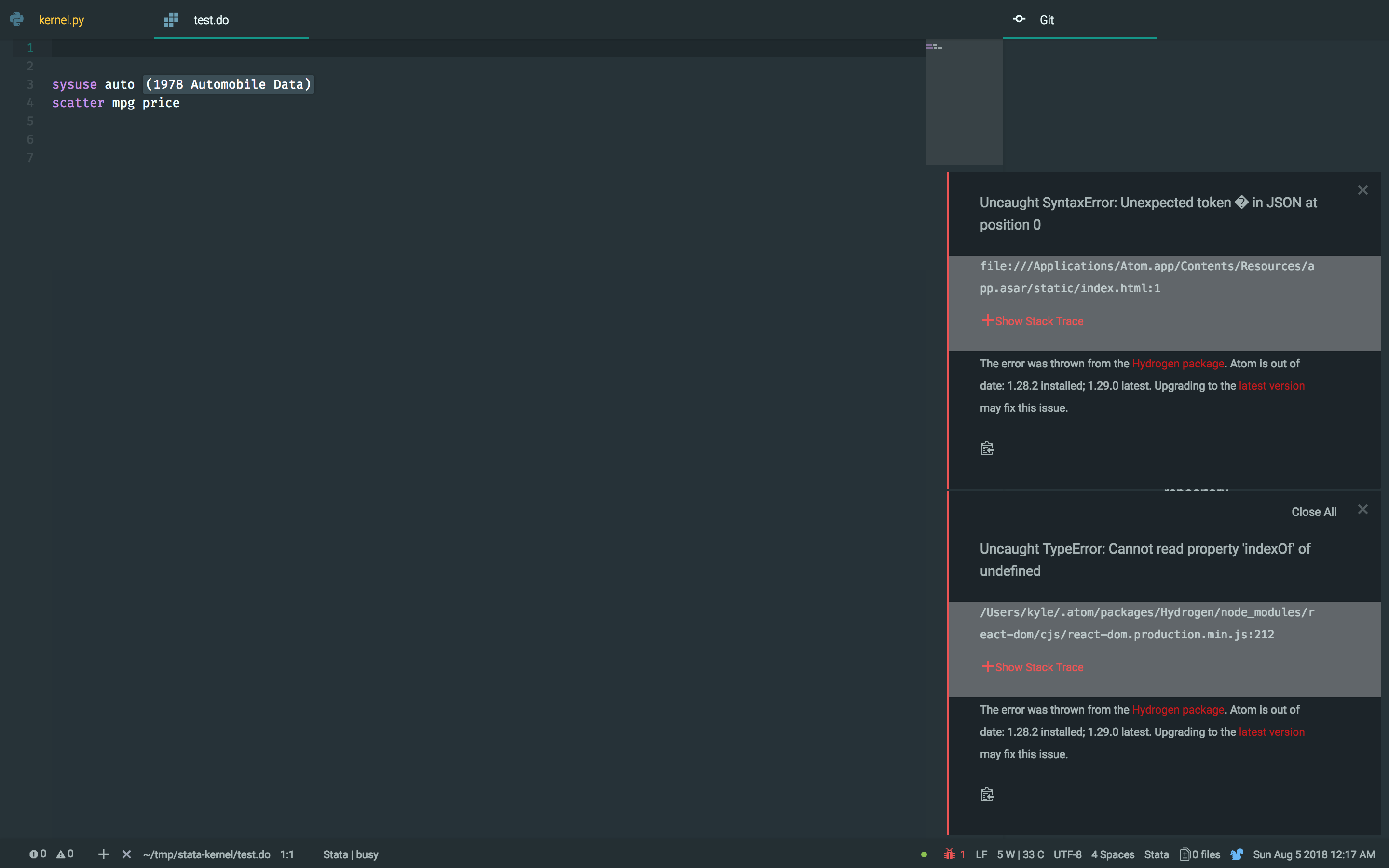 Allow For Both Stream And Displaydata Responses For The Same Input Code · Issue 1371 · Nteract
