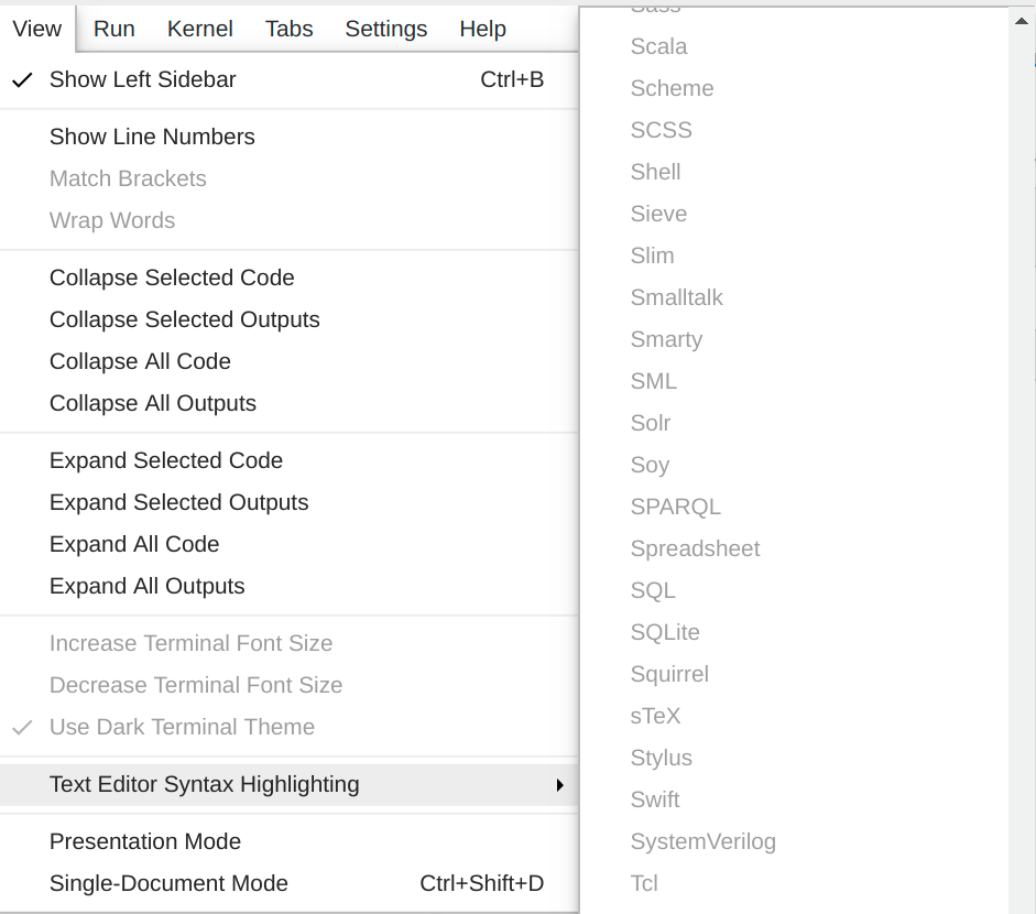 Syntax highlighting for Stan · Issue #5504 · jupyterlab/jupyterlab · GitHub
