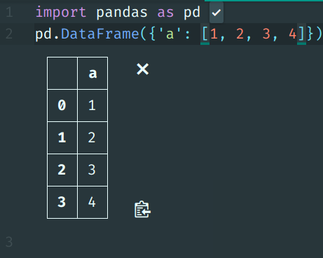 Valid Pandas Dataframe outputs Blank Box in Hydrogen? · Issue #1559 ...