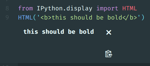 Valid Pandas Dataframe outputs Blank Box in Hydrogen? · Issue #1559 · nteract/hydrogen · GitHub