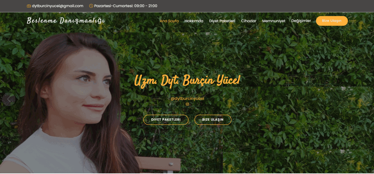 GitHub - enmertkaya/DiyetisyenWebSayfasi: Admin Panel tarafindan güncellenebilen dinamik web ...