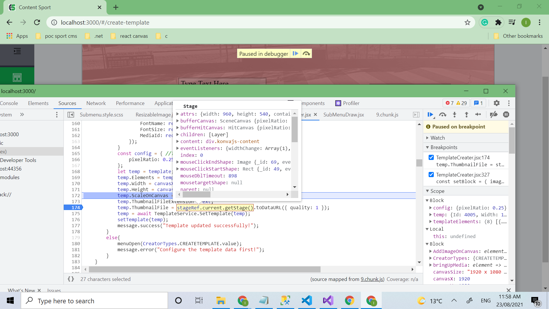 stage.toDataURL() returns empty string even if there are children of the stage. · Issue #1165 ...