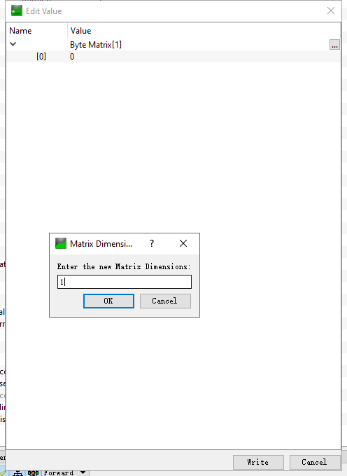 The matrix data in the writing operation cannot be set to a one-dimensional array · Issue #1109 ...