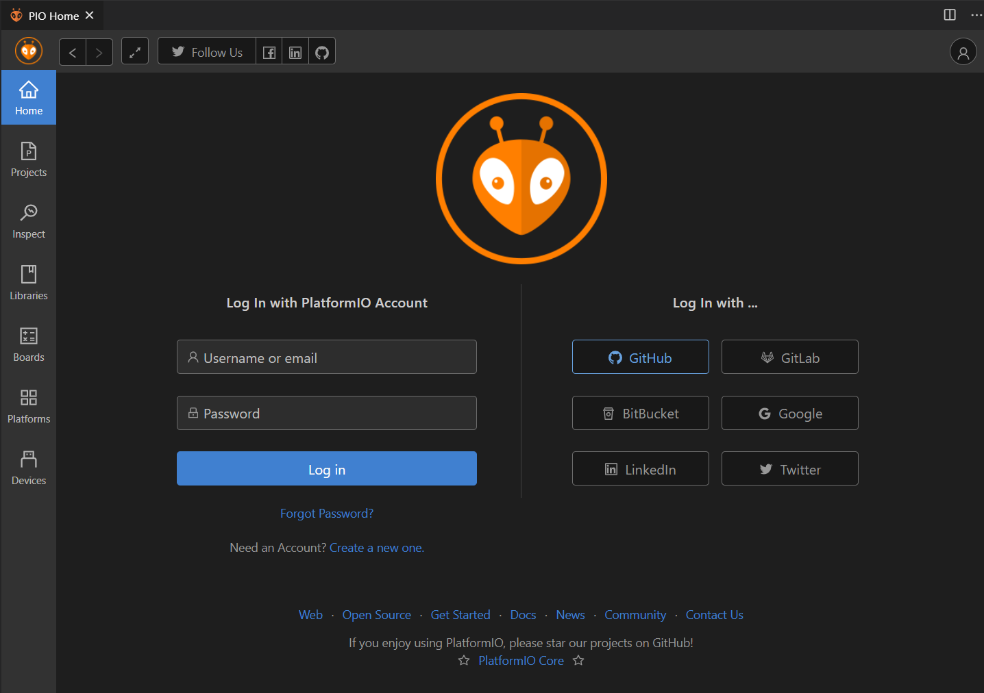 Can't Login to all PIO's services · Issue #3866 · platformio/platformio-core · GitHub