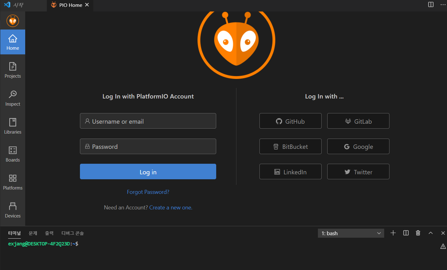 Can't Login to all PIO's services · Issue #3866 · platformio/platformio-core · GitHub